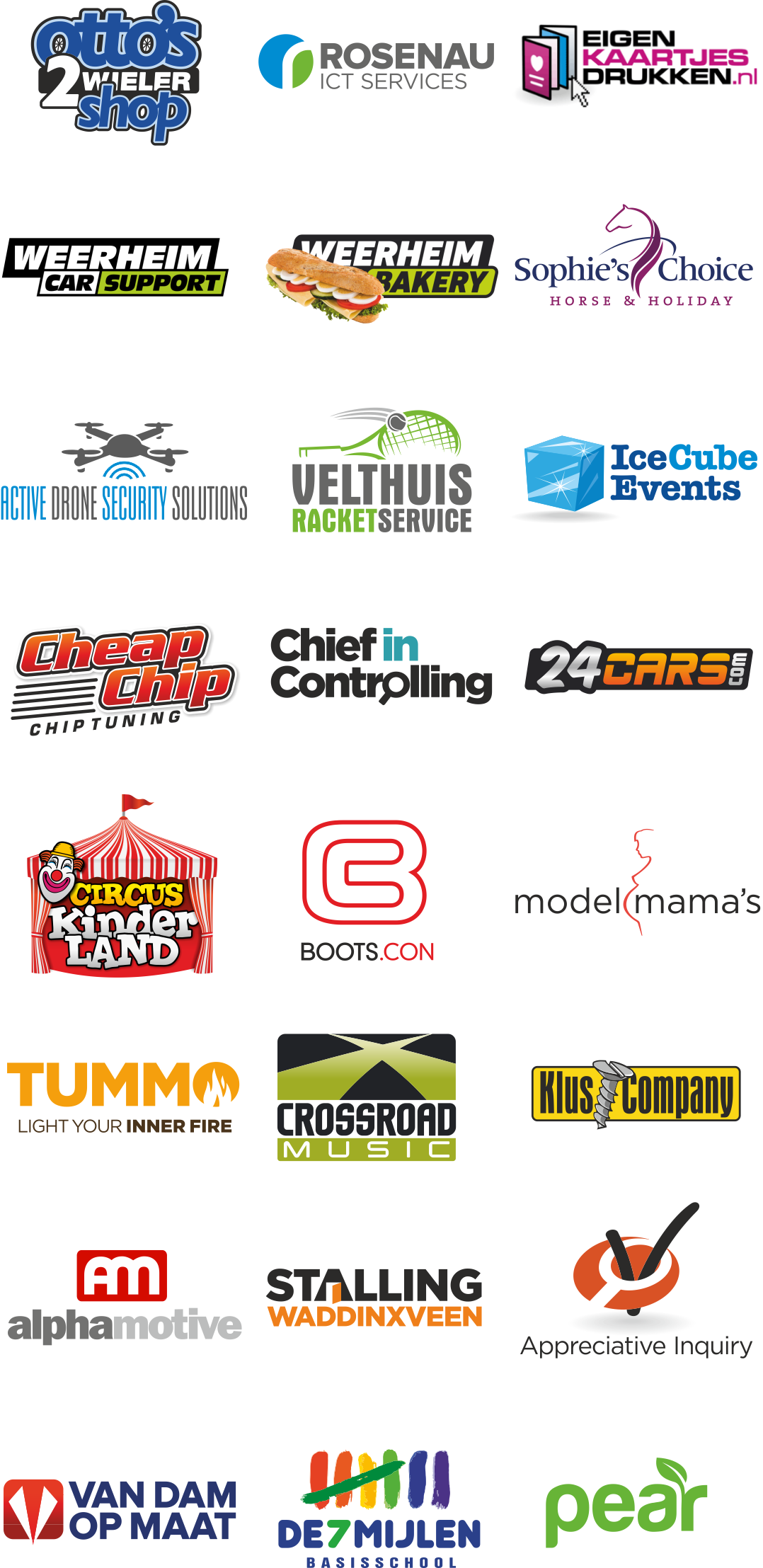 Logo voorbeelden 5 - Logostudio Logo voorbeelden 5 - Logostudio